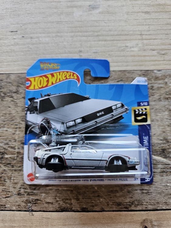 Back to the Future Time Machine De Lorean 1:64 (Neu und ...
