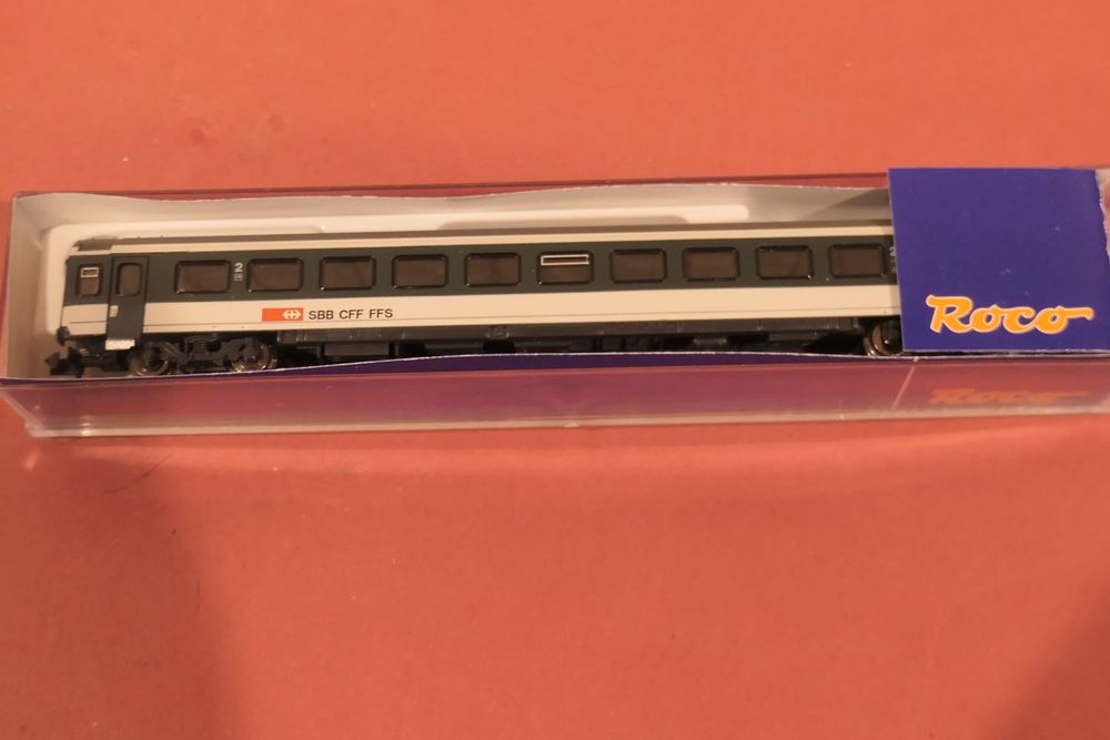 Roco SBB IC-Wagen Typ EW IV steingrau/grün, 2. Klasse, top (Gebraucht) in Höfen b. Thun für CHF ...