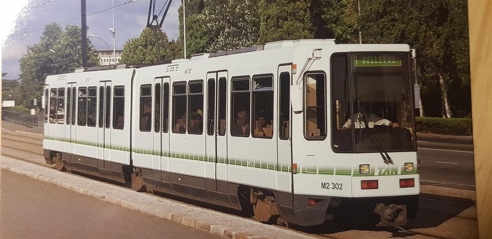 SEMITAN, Tramway de Nantes motrice M2 302 - Alsthom 1984 (Neu (gemäss ...