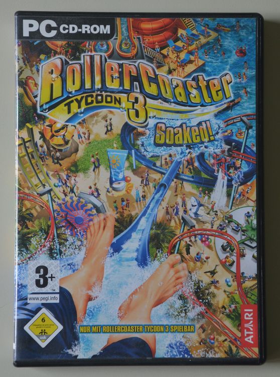 PC game: Roller Coaster 3 – Soaked ! (expansion pack) (Gebraucht) in ...