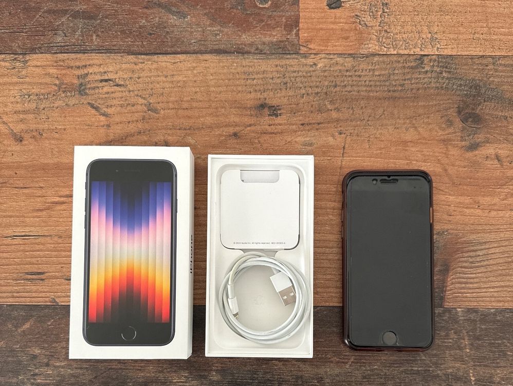 iPhone SE 2022 128GB (88%) VB! | Kaufen auf Ricardo