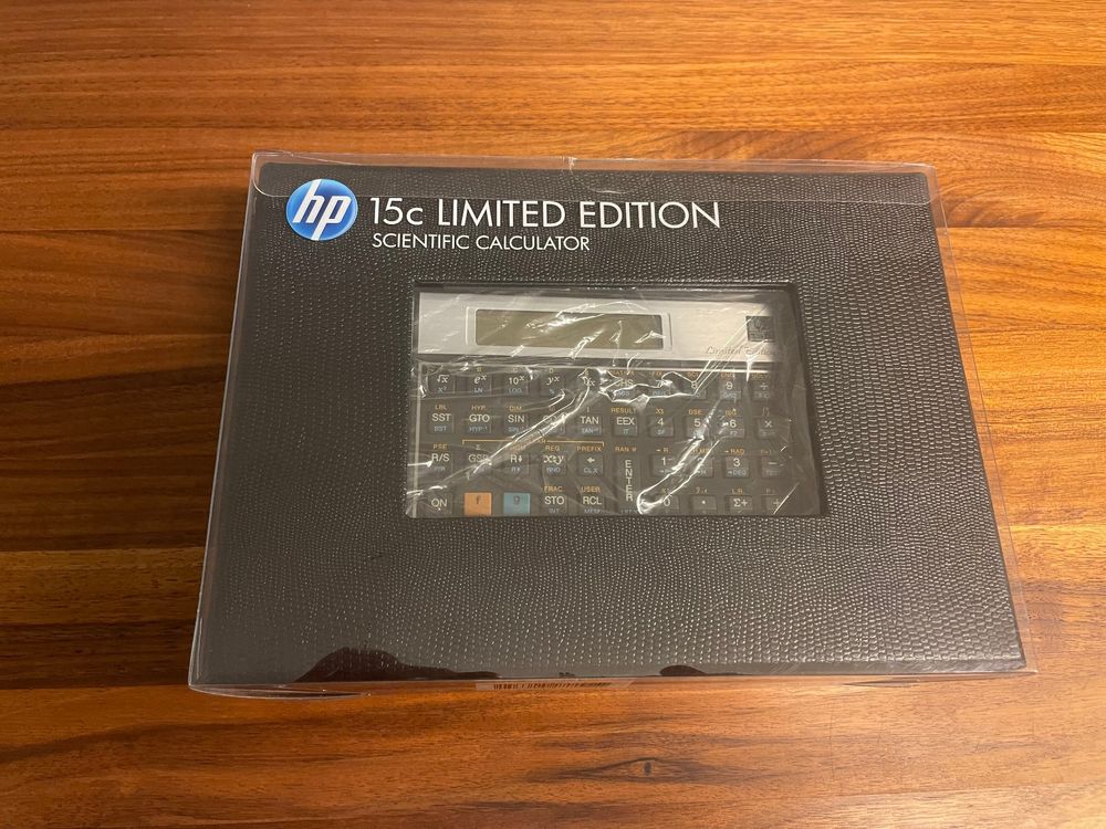 HP 15c Limited Edition | Kaufen auf Ricardo