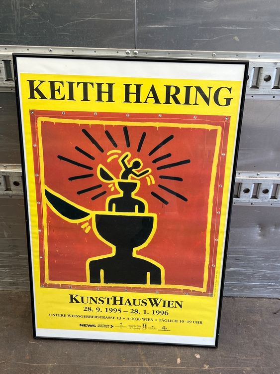 Keith Haring Plakat Kunsthaus Wien 1995 (Gebraucht) in Egg b. Zürich ...