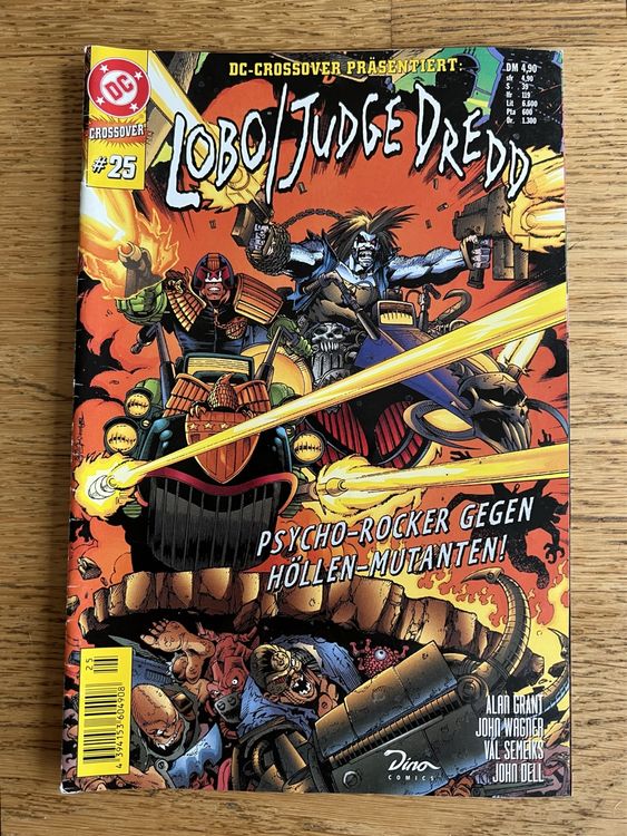 DC Crossover präsentiert: LOBO / Judge Dredd Comic (1998) (Gebraucht ...