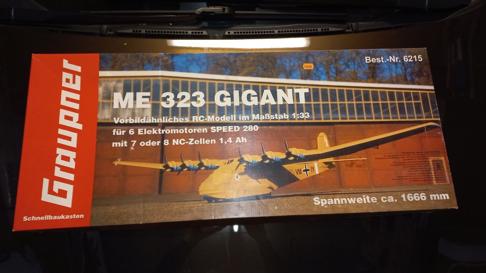 ME 323 Gigant kit Graupner 6215 (Neu und originalverpackt) in Plan-les ...