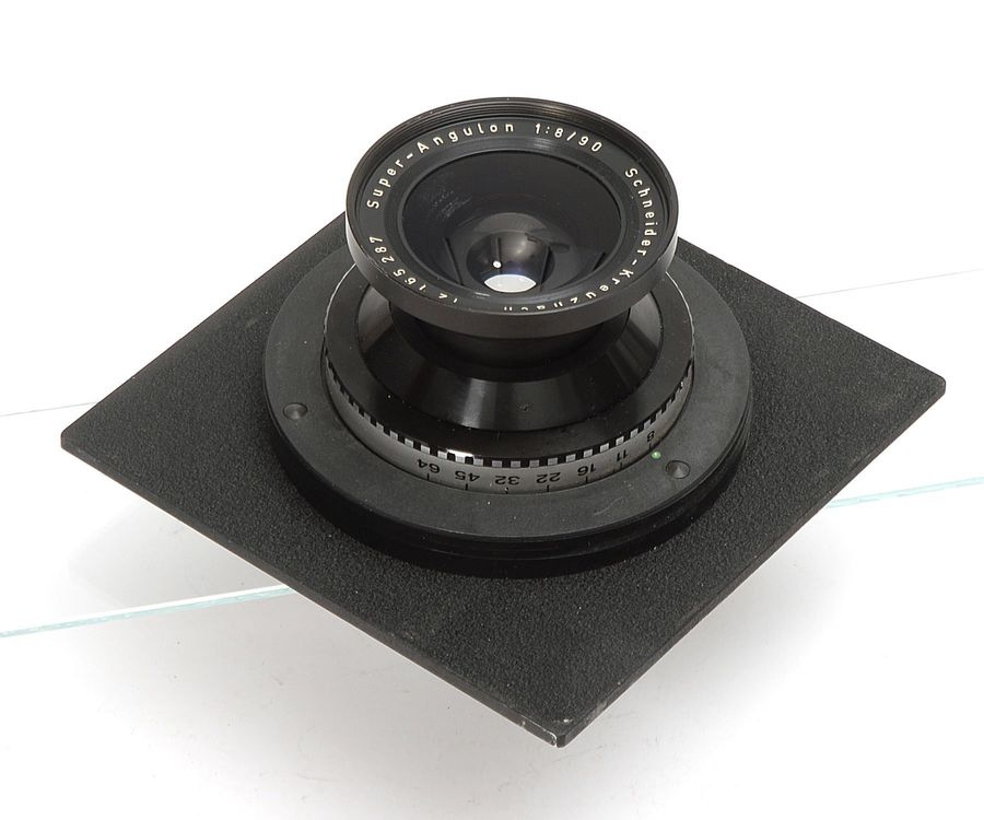 Schneider Super-Angulon 90mm 8.0 auf SINAR DB-M Platte (Gebraucht) in Bubendorf für CHF 249.95 ...