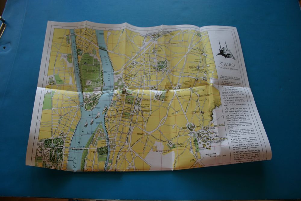 CAIRO Tourist MAP (Gebraucht) in für CHF 1 – mit Lieferung auf Ricardo ...