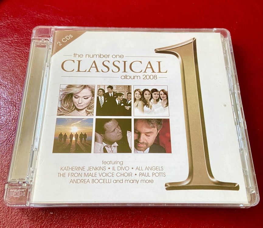 2 CDs The Number One Classical Album 08 • Bocelli • Il Divo (Gebraucht ...