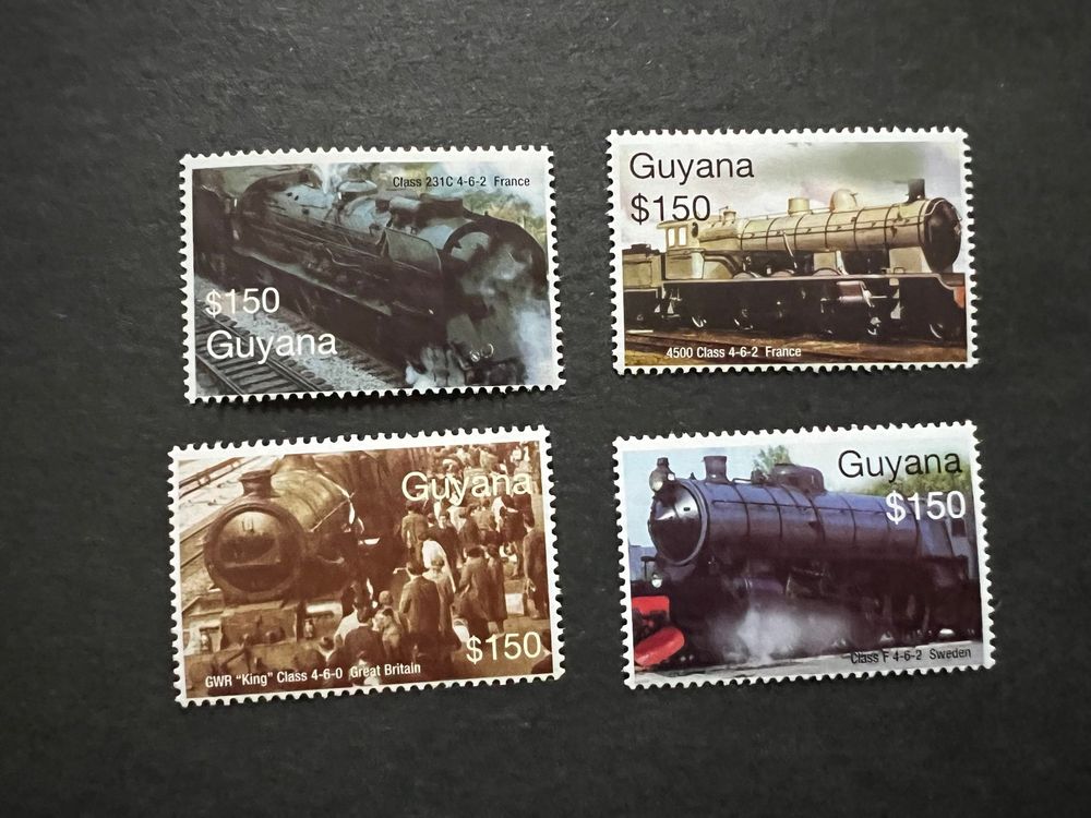 Guyana 2004, Steam locomotives GWR King ** super (E603) (Neu (gemäss ...