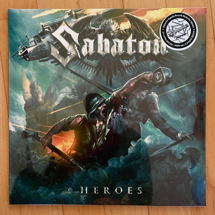 Sabaton-Heroes-Golden Vinyl (Neu und originalverpackt) in ...