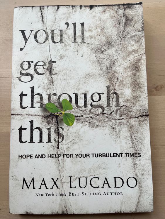 Max Lucado "You'll get through this" Ratgeber Buch englisch | Kaufen ...