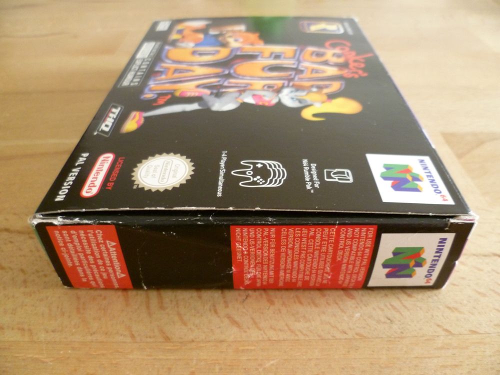 Conkers Bad Fur Day (OVP) (PAL) - Nintendo 64 N64 (Gebraucht) in ...