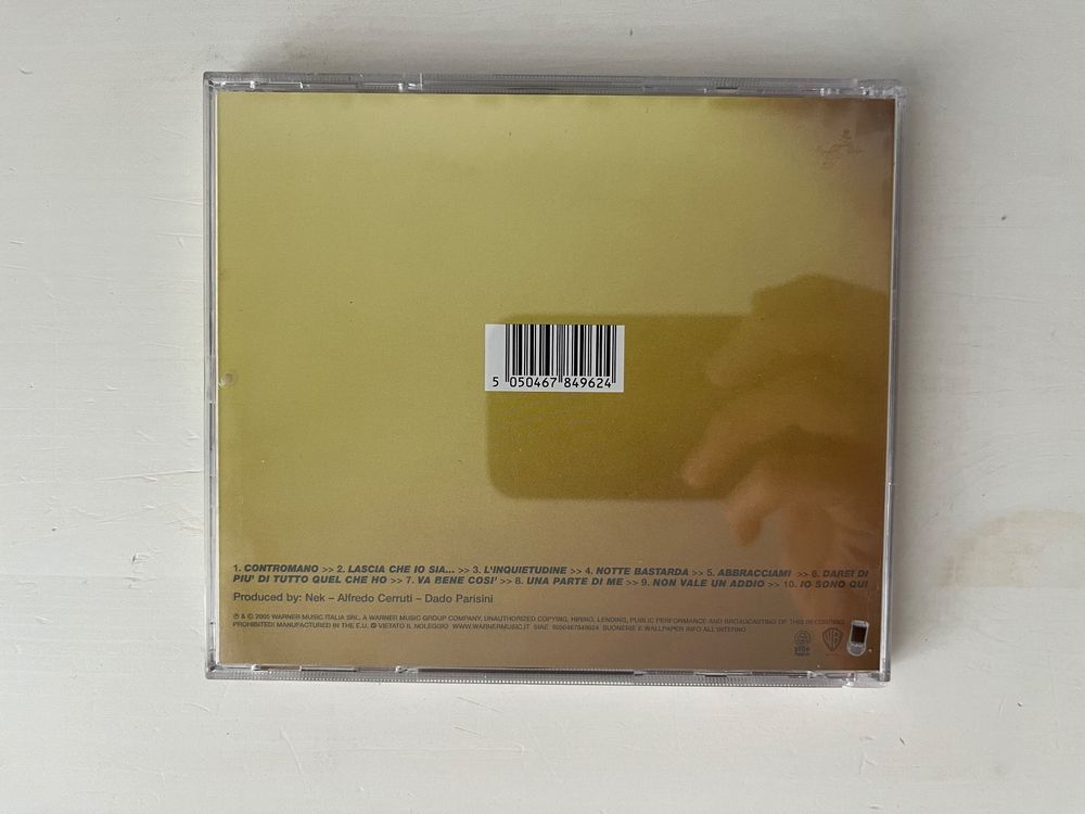 Nek - Una Parte di Me CD 💿 (Gebraucht) in Sierre für CHF 2.95 – mit ...