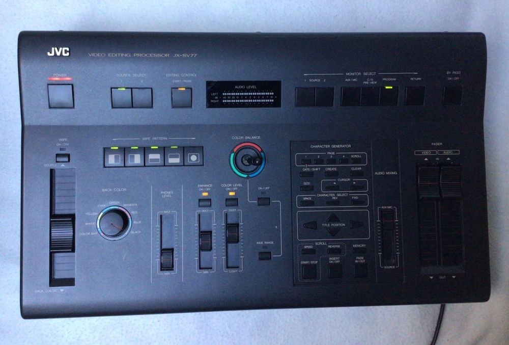 JVC Video-Schnitt-Prozessor JX-SV77(EB) (Gebraucht) in Aeschau für CHF ...