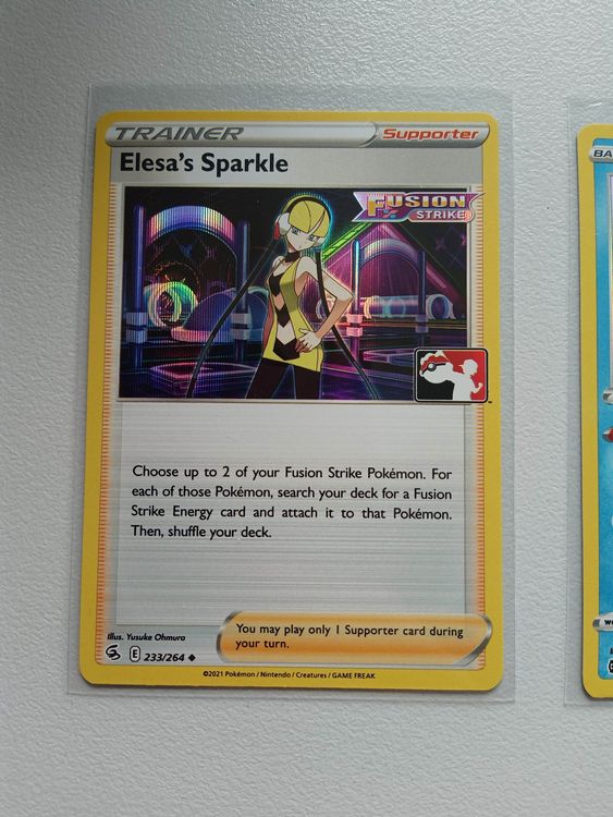 Elesa's Sparkle HOLO - Pokemon TCG Prize Pack Stamp | Kaufen auf Ricardo