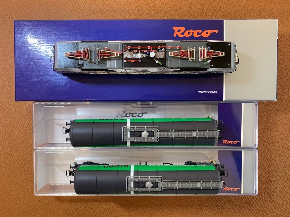 Roco H0 73627 + 76026 BR 189 SBB Güterzug DC Digital-Sound (Neu und ...