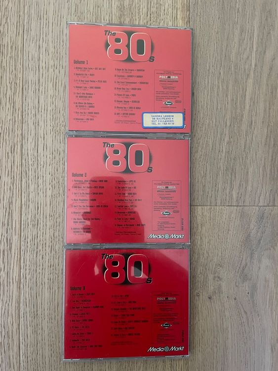 Various - The 80s. (3xCD) | Kaufen auf Ricardo
