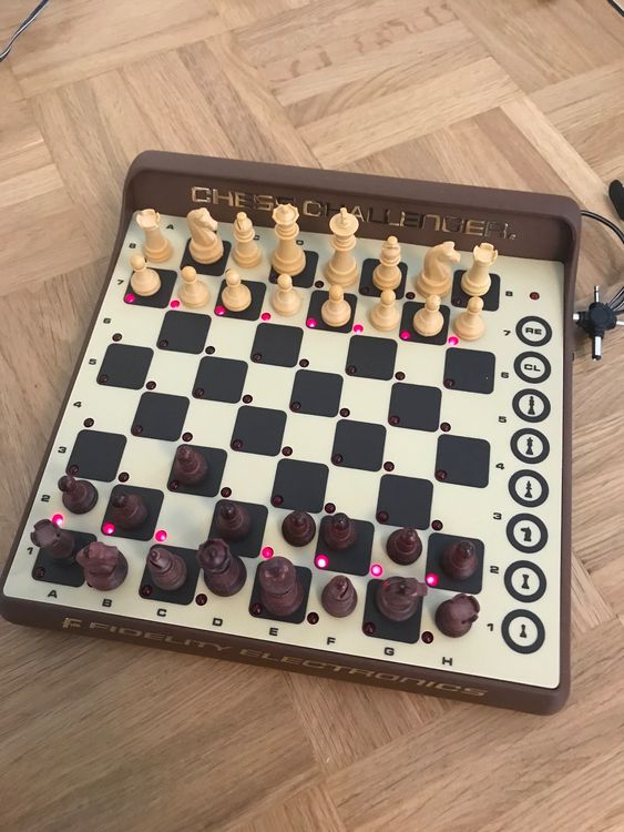 Sensory Chess Challenger 1980 jeu d’échecs vintage | Kaufen auf Ricardo