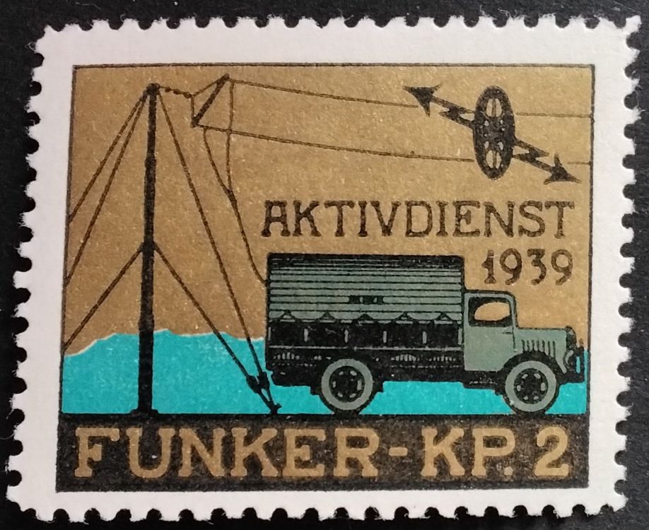 Soldatenmarke 2.WK, Funker Kp 2, Wi Fk 18 | Kaufen auf Ricardo