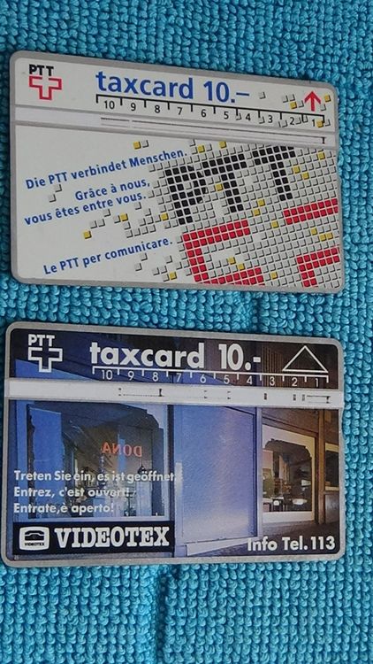 Taxcard PTT | Kaufen auf Ricardo