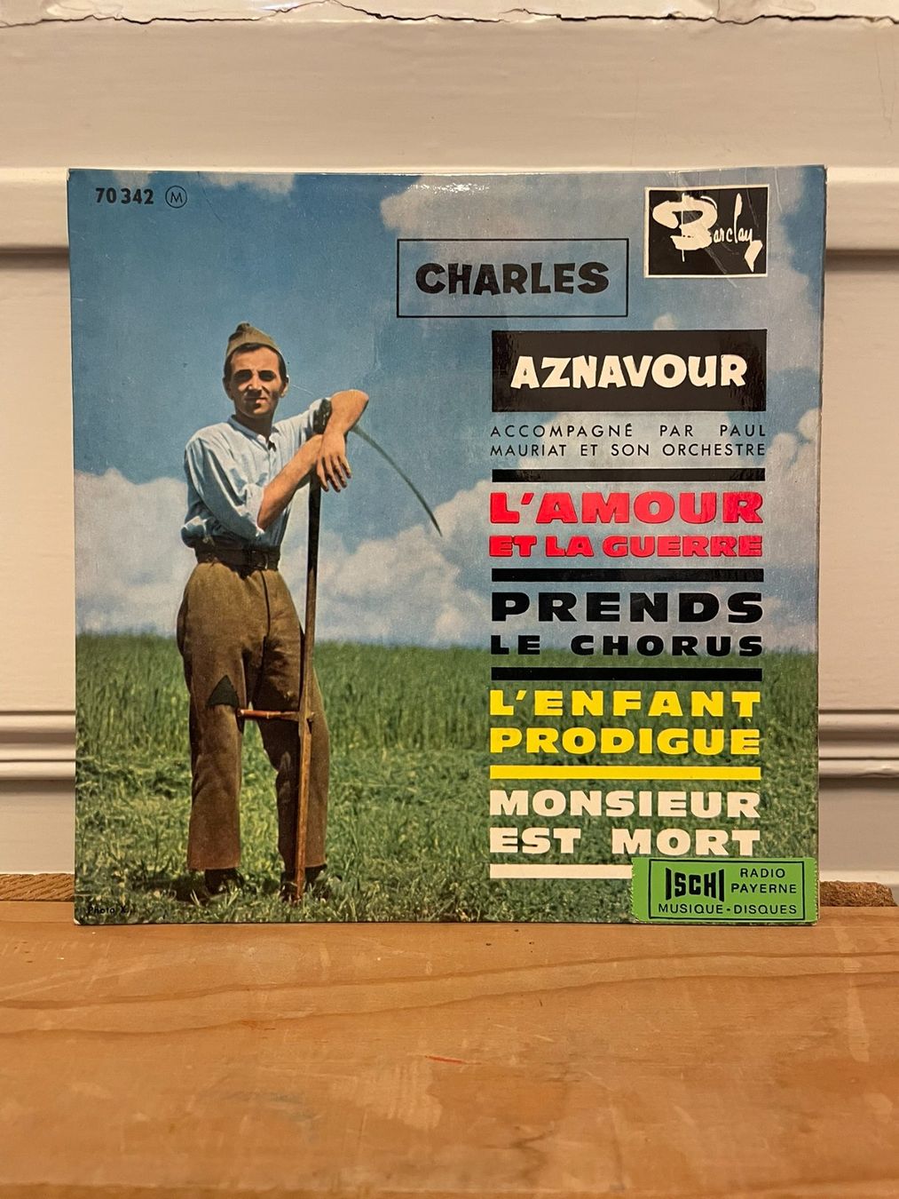 EP Charles Aznavour – L'Amour Et La Guerre 1960 VG++ (Gebraucht) in ...