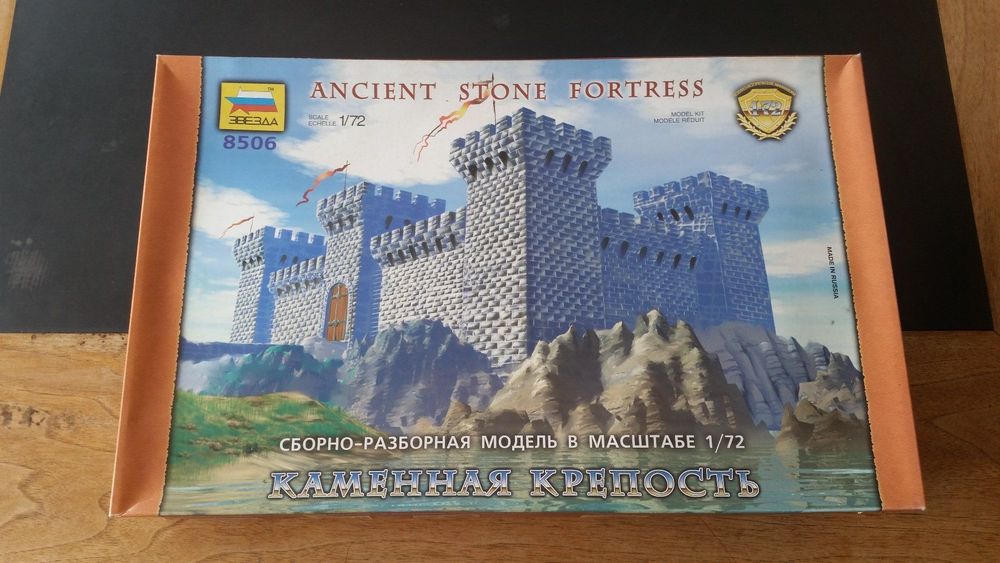 Modellbausatz ancient stone fortress Zvezda 1:72 (Neu und ...