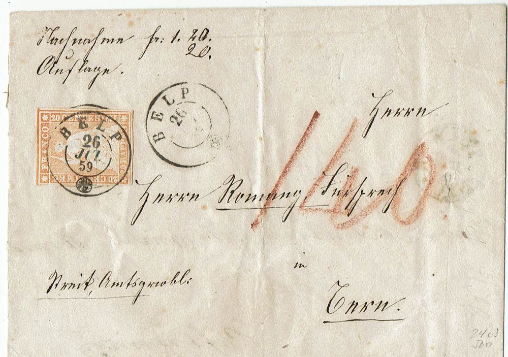 STRUBEL 20RP(25D/B3) NN>BERN ZWEIKREIS (Gebraucht) in Rüschlikon für CHF 120 – mit Lieferung auf ...