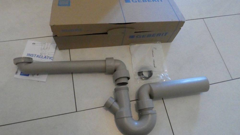 Geberit Syphon 152.800.06.1 granitgrau (Neu (gemäss Beschreibung)) in ...