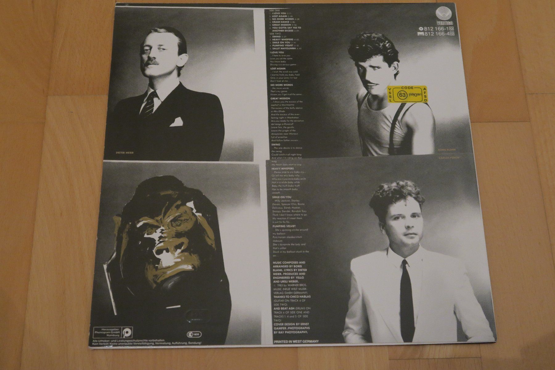 Yello – You Gotta Say Yes To Another Excess (Gebraucht) in Thun für CHF ...