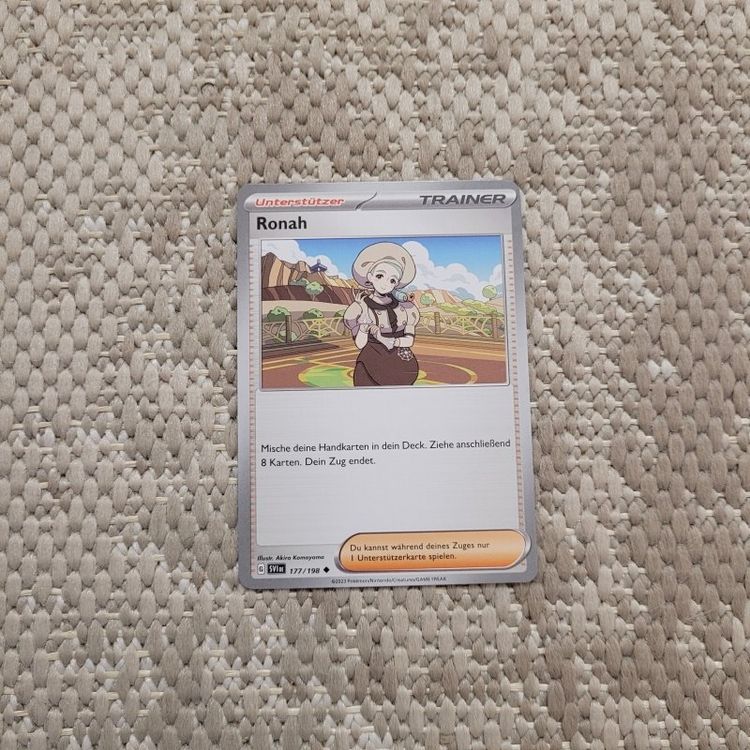 Pokemon Trainer Karte - Ronah (Neu (gemäss Beschreibung)) in ...