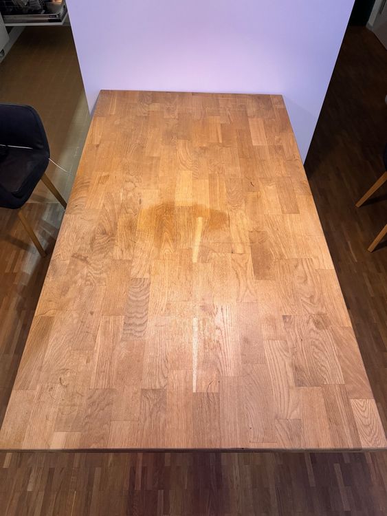 Esstisch aus Holz, 160x90 cm (Gebraucht) in Aarau für CHF 50 – nur Abholung auf Ricardo kaufen