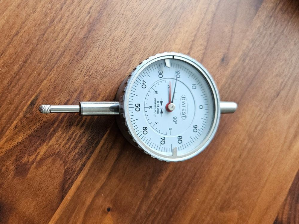 Messuhr "DIATEST" 0.01x20mm / neuwertig (Gebraucht) in Untervaz für CHF ...