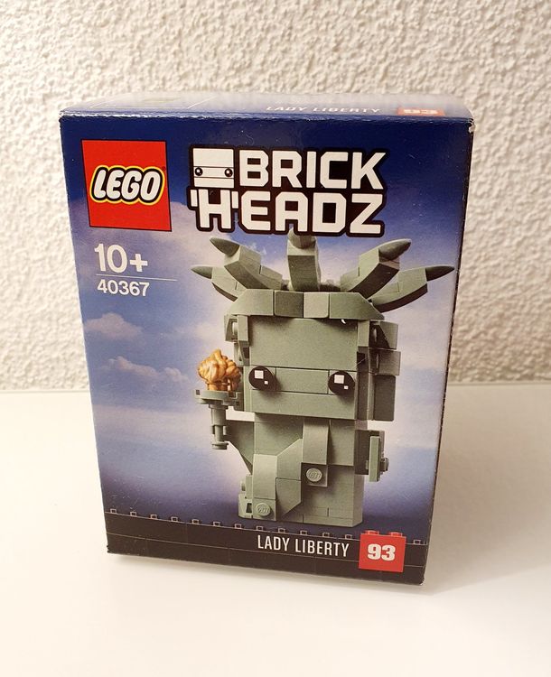 Lego 40367 Lady Liberty Freiheitsstatue Brickheads (Neu und ...