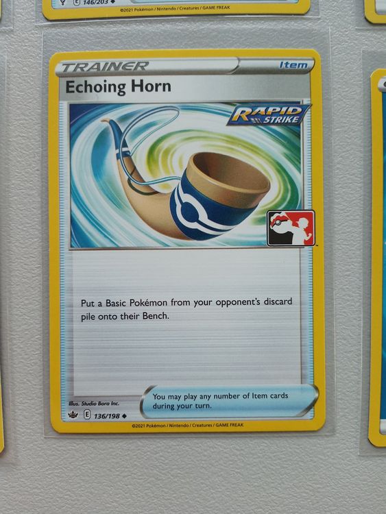 Echoing Horn - Pokemon TCG Prize Pack Stamp Stempel | Kaufen auf Ricardo