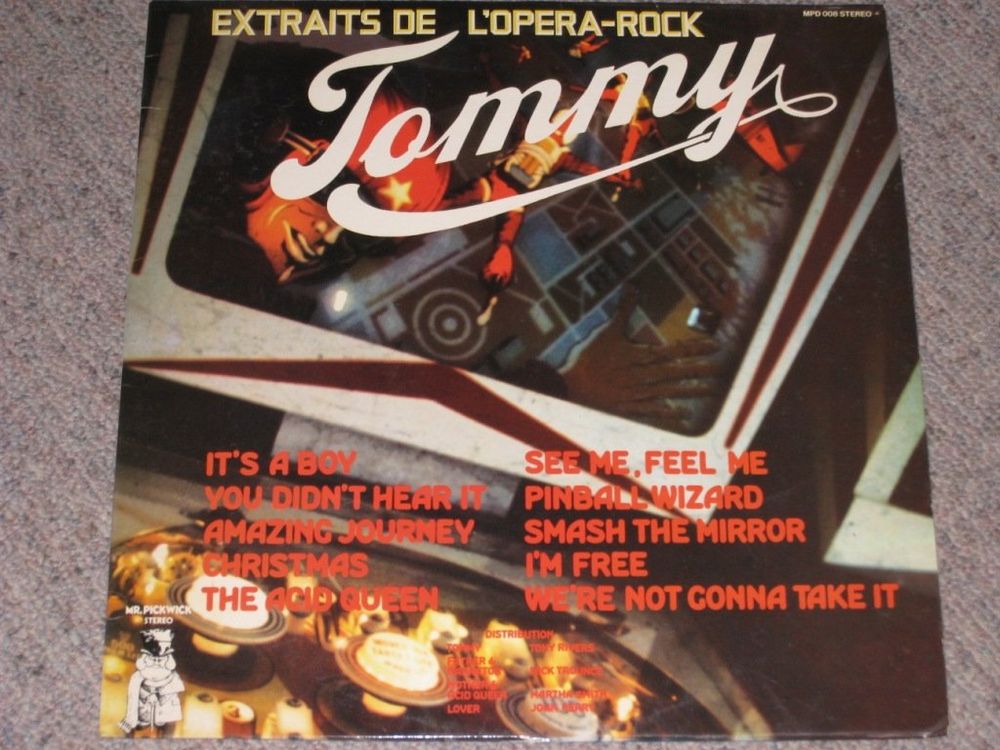 LP - SONGS AUS DER ROCK-OPER TOMMY (Gebraucht) in Steckborn für CHF 4 ...