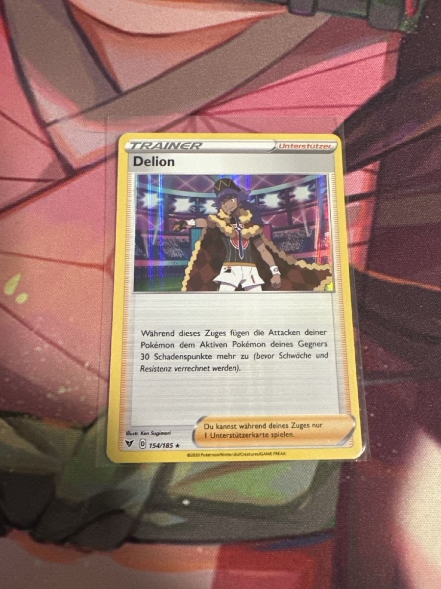 Delion Trainer Karte - Top Zustand - Jetzt zugreifen! (Neu (gemäss ...