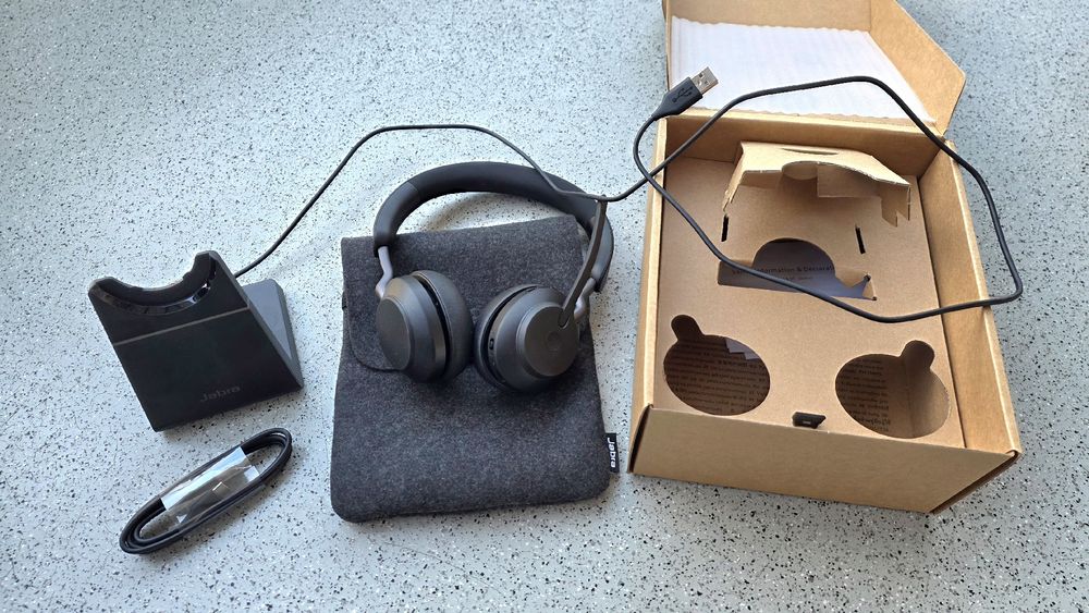 Jabra Evolve2 65, USB-A, Kabellos, Neu. Nie gebraucht. (Neu und ...