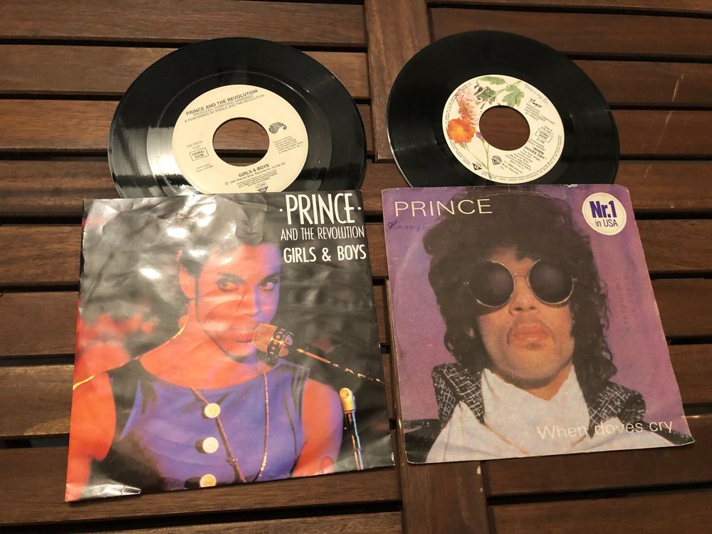 PRINCE Girls & Boys + When doves cry Singles 7" Funk Soul | Kaufen auf ...