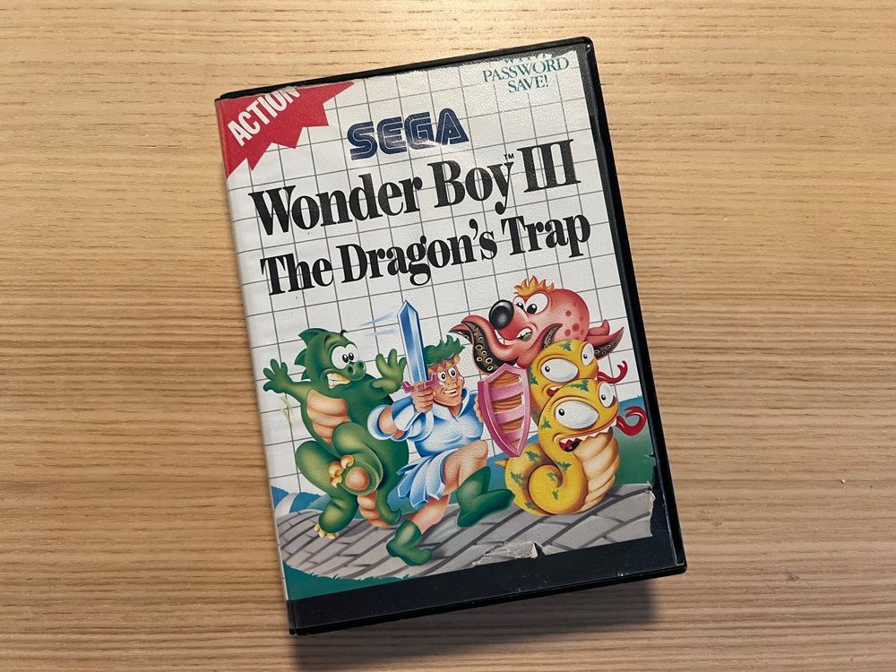Wonder Boy 3 Dragon's Trap / MasterSystem / PAL OVP (Gebraucht) in ...