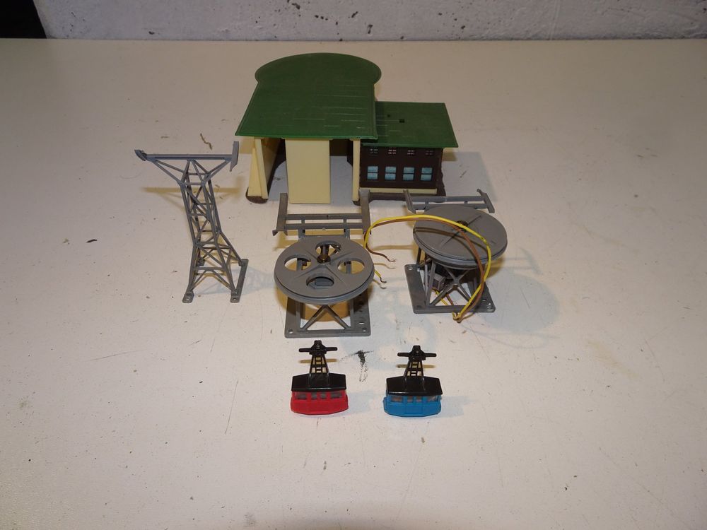 Brawa Seilbahn Gondeln Mast Motor Gebäude Spur N | Kaufen auf Ricardo