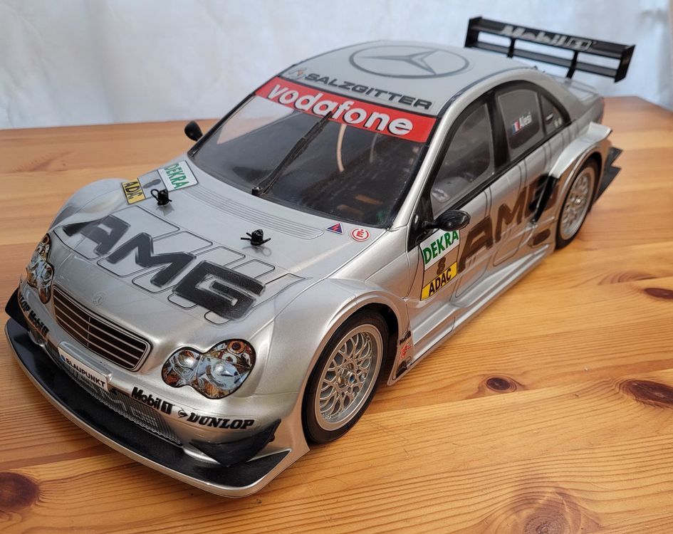 Tamiya TT01 1:10 4WD Elektro-Chassis + CLK-DTM Karosse (Neu (gemäss ...