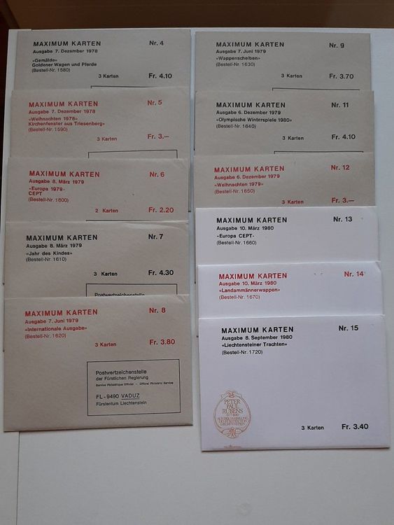 Maximum Karten Nr. 4 | Kaufen auf Ricardo