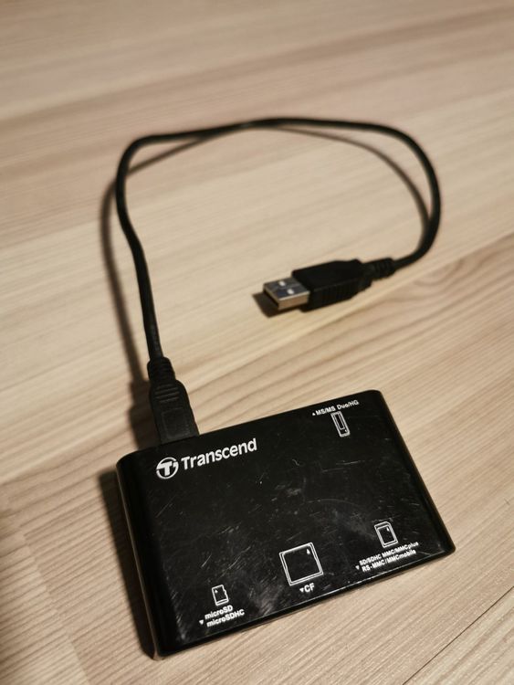 Transcend USB Card Reader RDP8 (Gebraucht) in Buchs AG für CHF 1 – mit ...