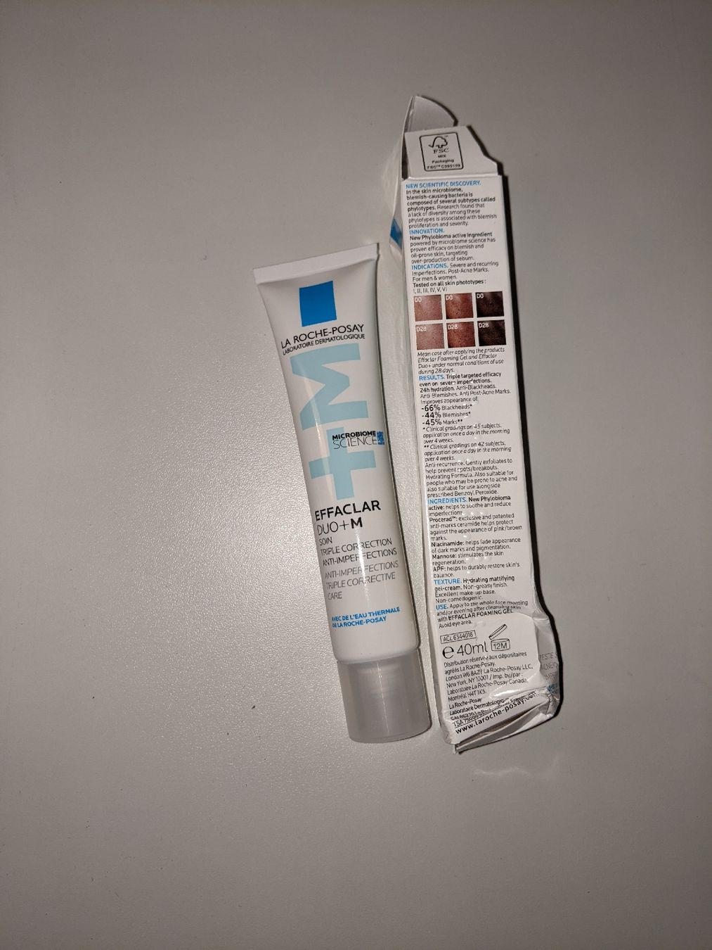 la roche posay effaclar duo + CR T40ml (Neuf avec emballage d'origine ...