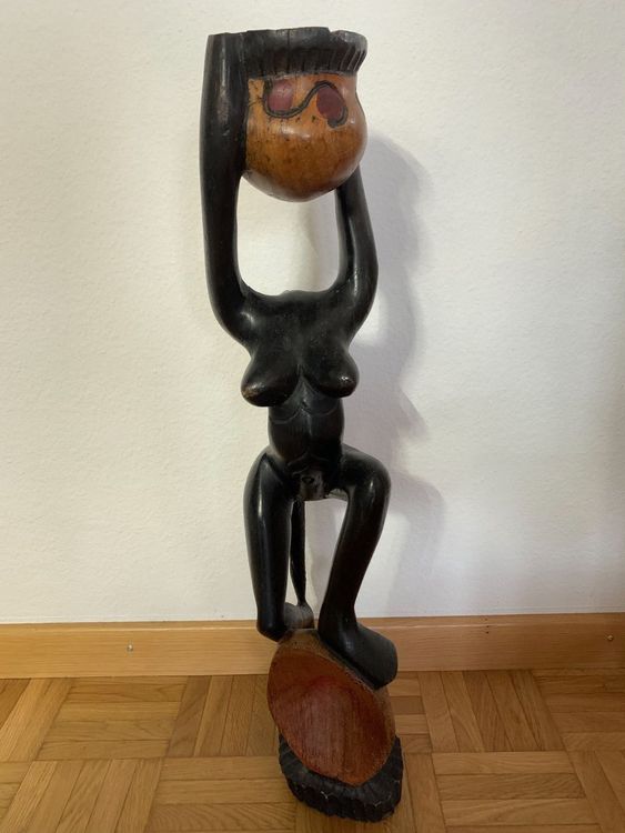 Afrikanische Holzskulptur (Gebraucht) in Rorbas für CHF 30 – nur Abholung auf Ricardo kaufen