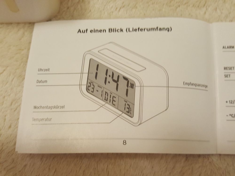 Funkwecker | Kaufen auf Ricardo