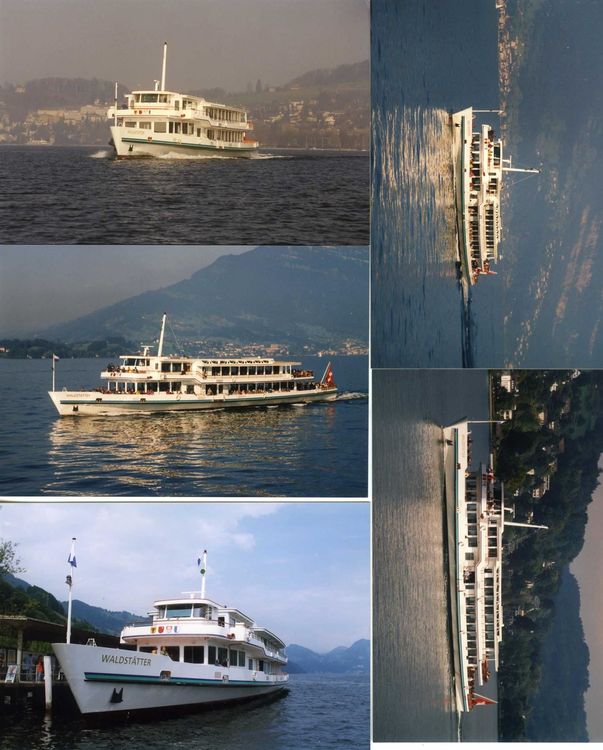 5 Farbfotos MS Waldstätter, Schiff, SGV | Kaufen auf Ricardo