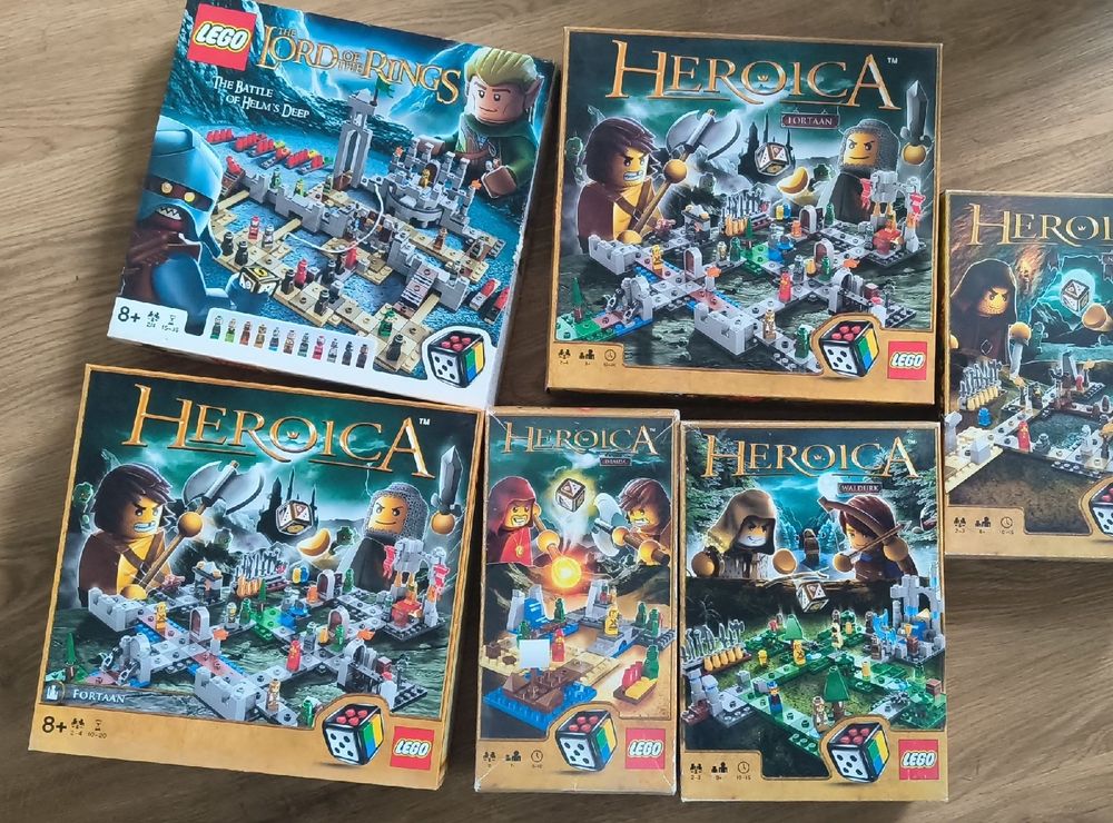 LEGO Heroica Brettspiel Games Set & Lego Lord of the Rings (Gebraucht ...