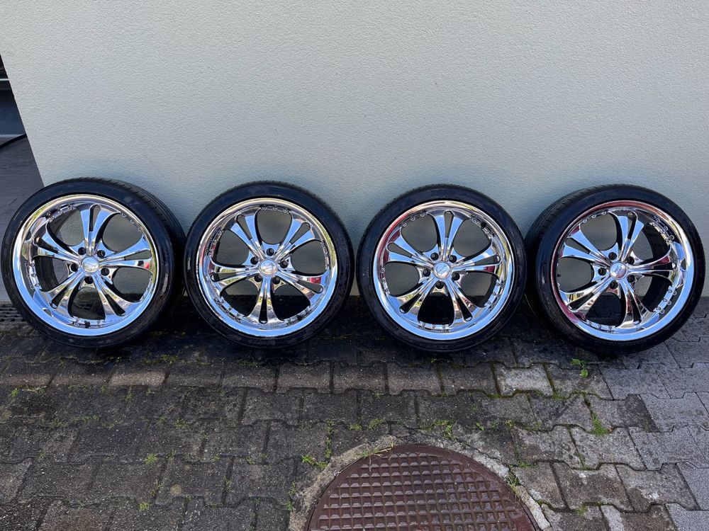 4x Barracuda Racing Chromfelgen (Gebraucht) in Mühlethal für CHF 110 ...