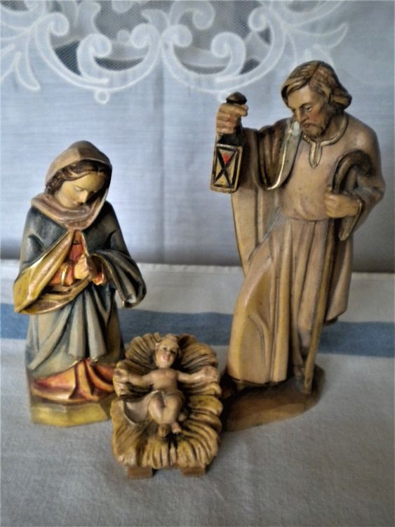 KRIPPENFIGUREN aus Holz geschnitzt (ARMO FIGUREN GRÖDEN) 27 (Gebraucht) in Bad Zurzach für CHF ...